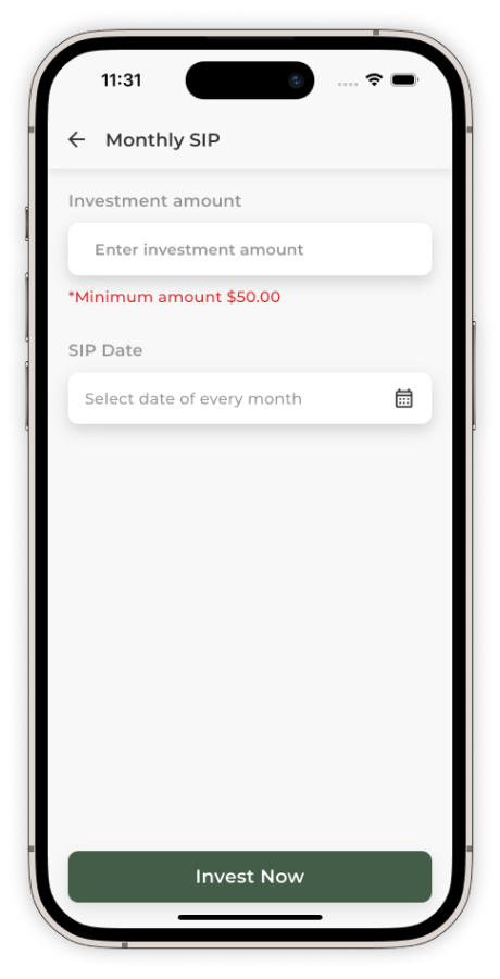 Stock & Mutual Fund Investment App Template in Flutter | Smart Invest ...