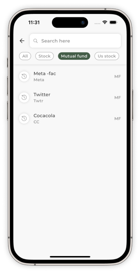 Stock & Mutual Fund Investment App Template in Flutter | Smart Invest ...