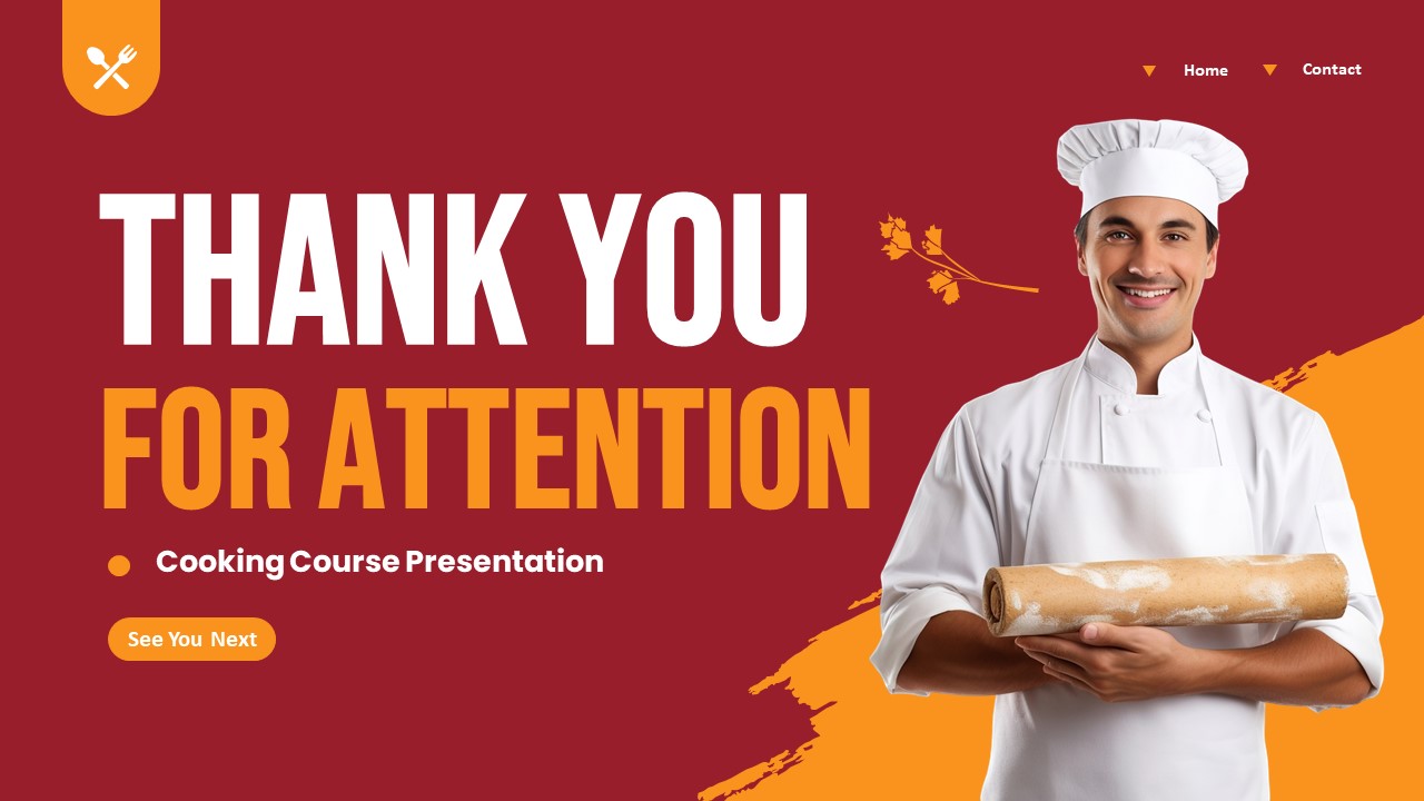 Cooking Course Powerpoint, Presentation Templates | GraphicRiver