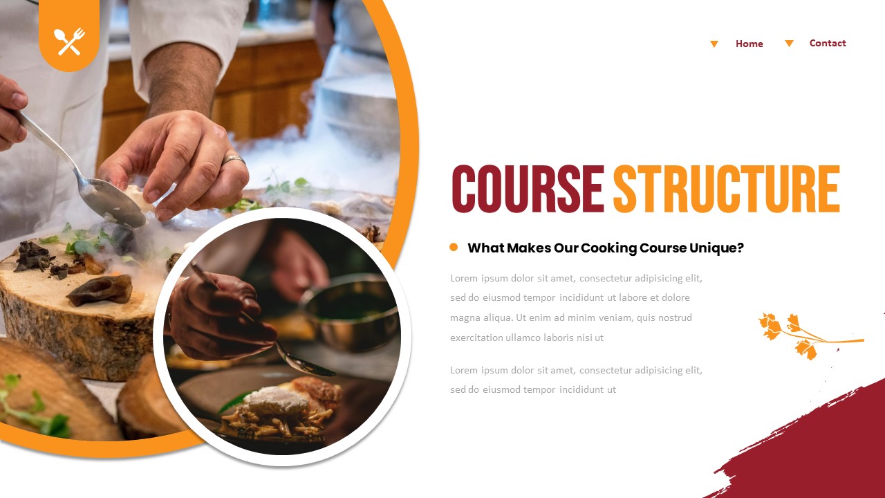 Cooking Course Google Slide, Presentation Templates | GraphicRiver