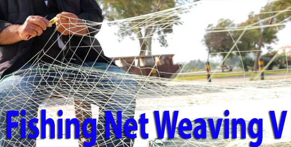 Fishing Net Weaving V, Stock Footage | VideoHive