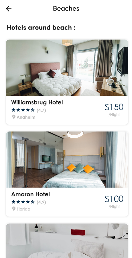 Flux Hotel Booking hotel full application in Flutter 3.0 by JeffDevelopers
