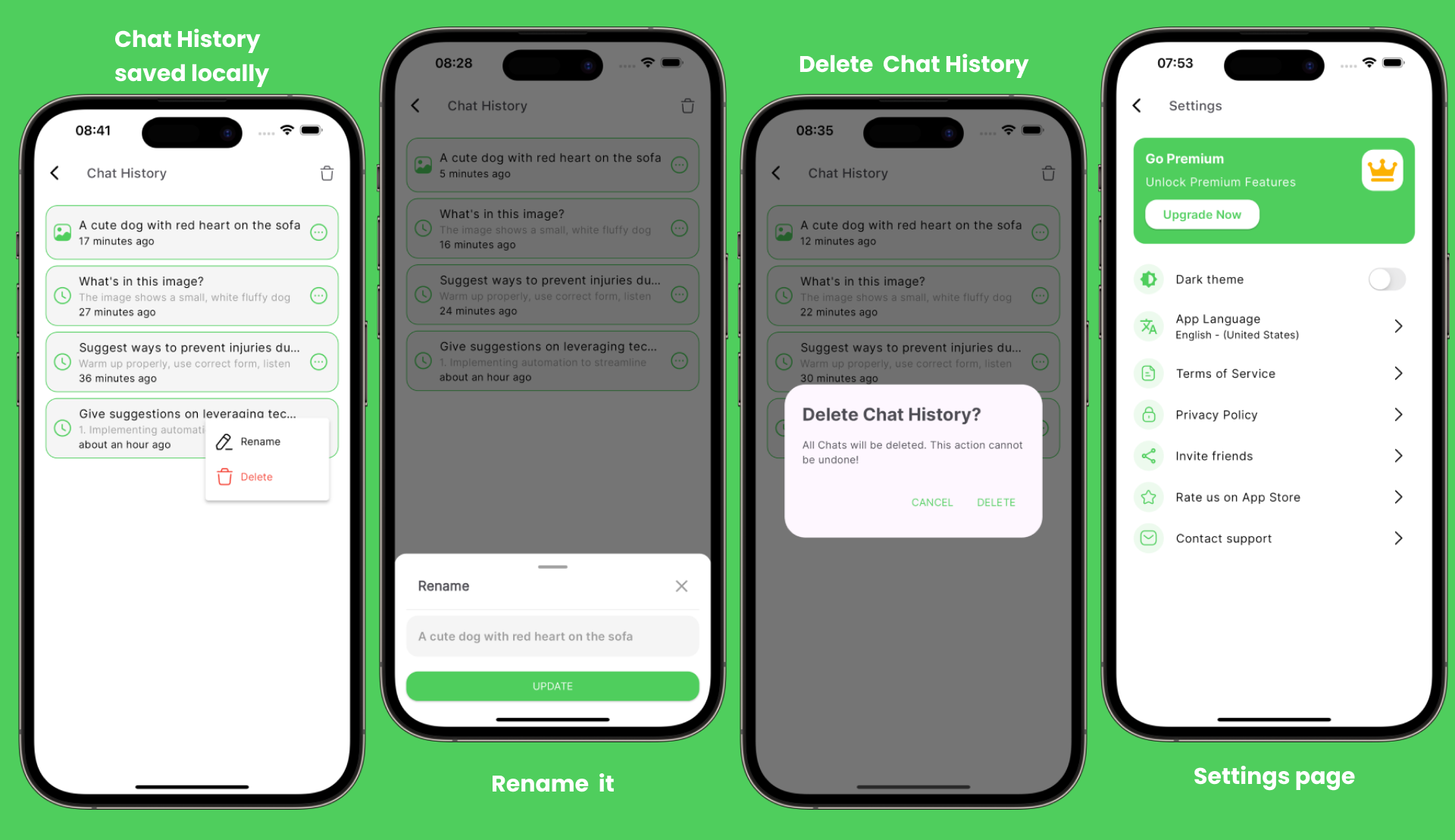 Flutter Chatbot AI - Powered by ChatGPT, GPT-4o & Gemini 1.5 | Image Generator | Voice Assistant ...
