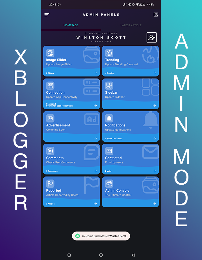 XBlogger v1.0 - Comprehensive News App with Article & Video Features by ...