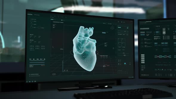 Modern Robotic device is printing a realistic replica of the human ...