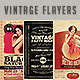 Vintage & Retro Flyers Bundle 2, Print Templates | GraphicRiver