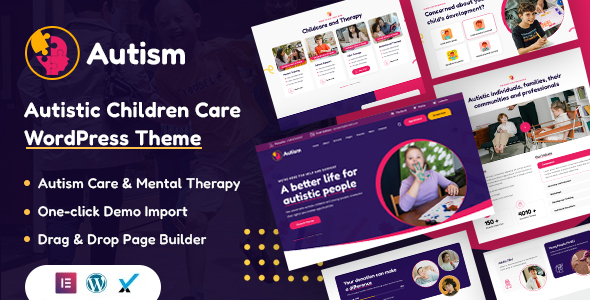 Autism - Autistic Children Care WordPress Theme by nauthemes | ThemeForest