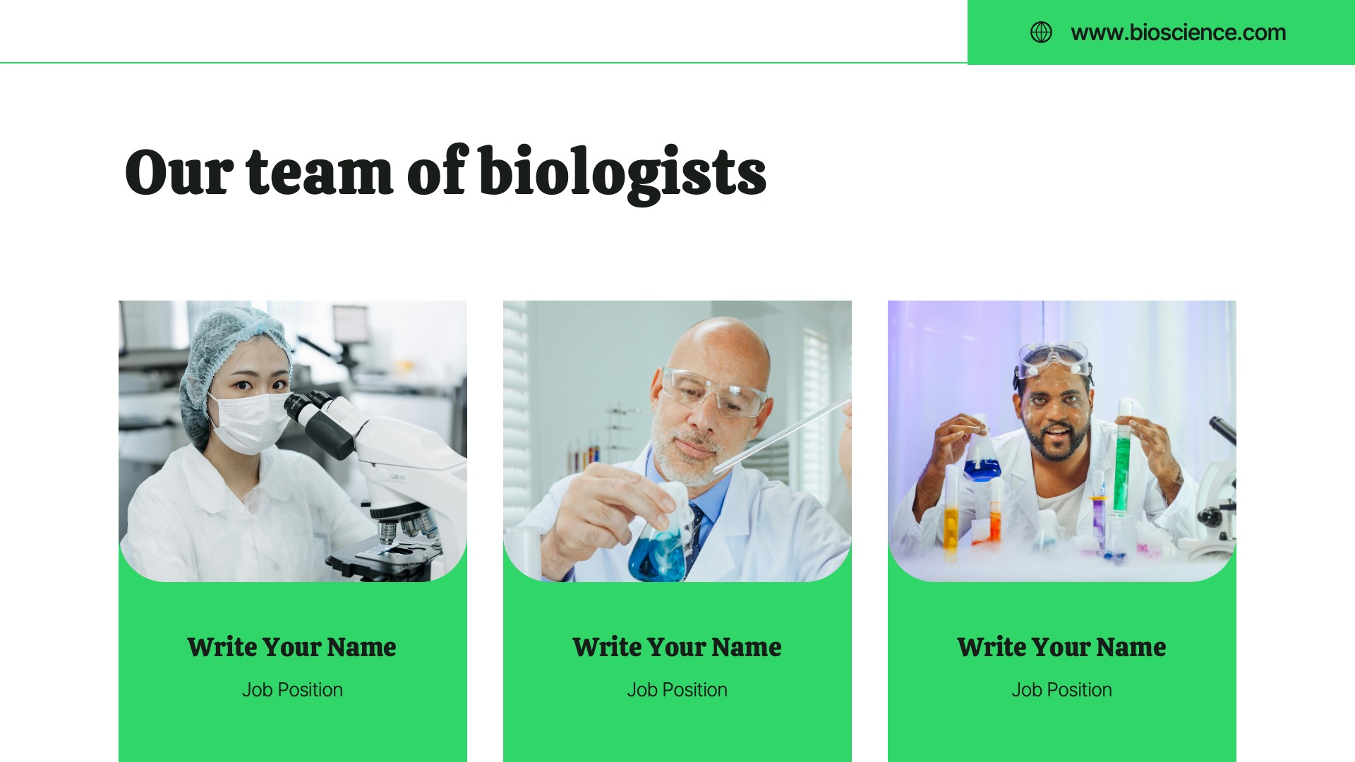 Biology PowerPoint Template, Presentation Templates | GraphicRiver