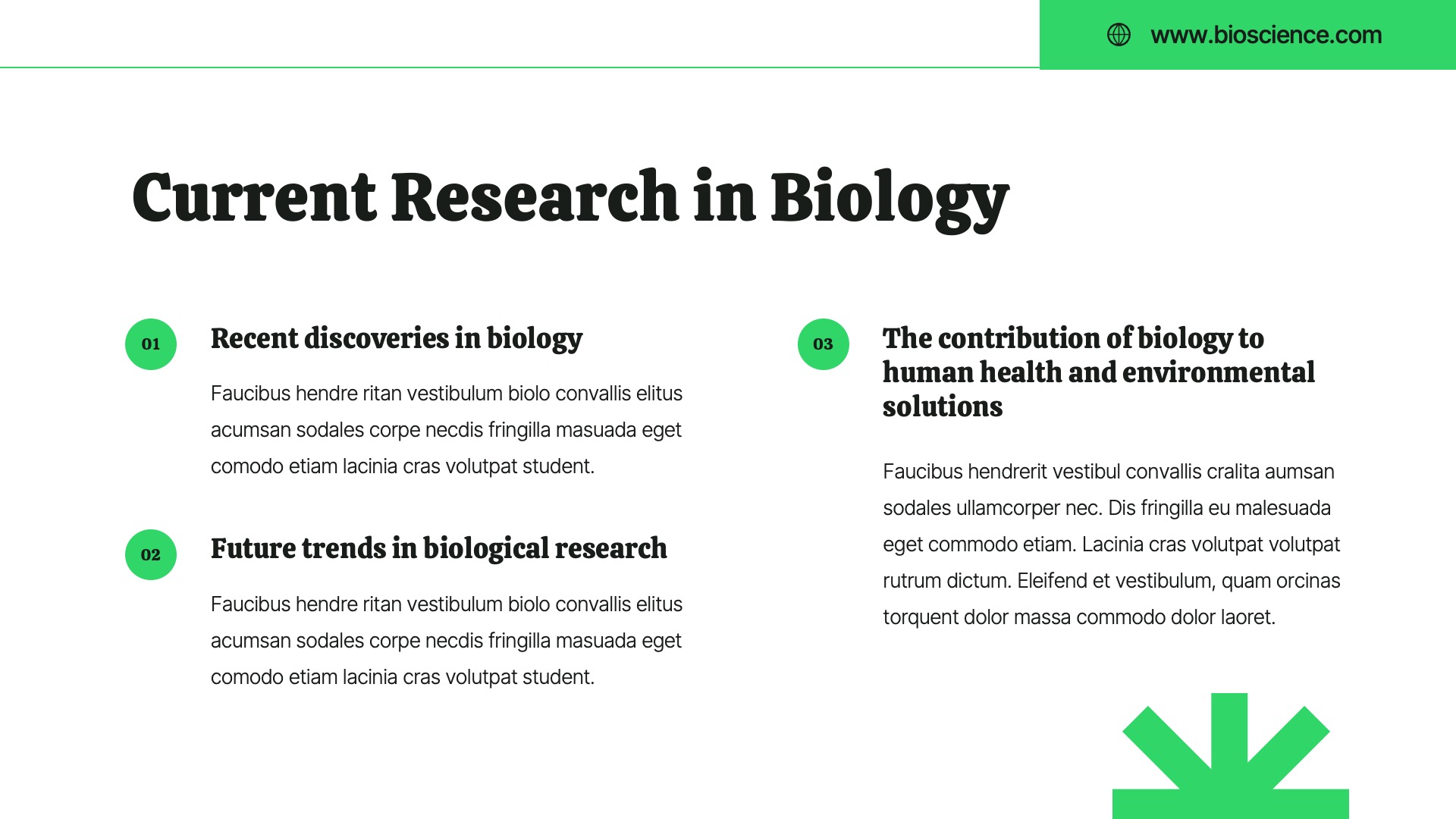 Biology PowerPoint Template, Presentation Templates | GraphicRiver