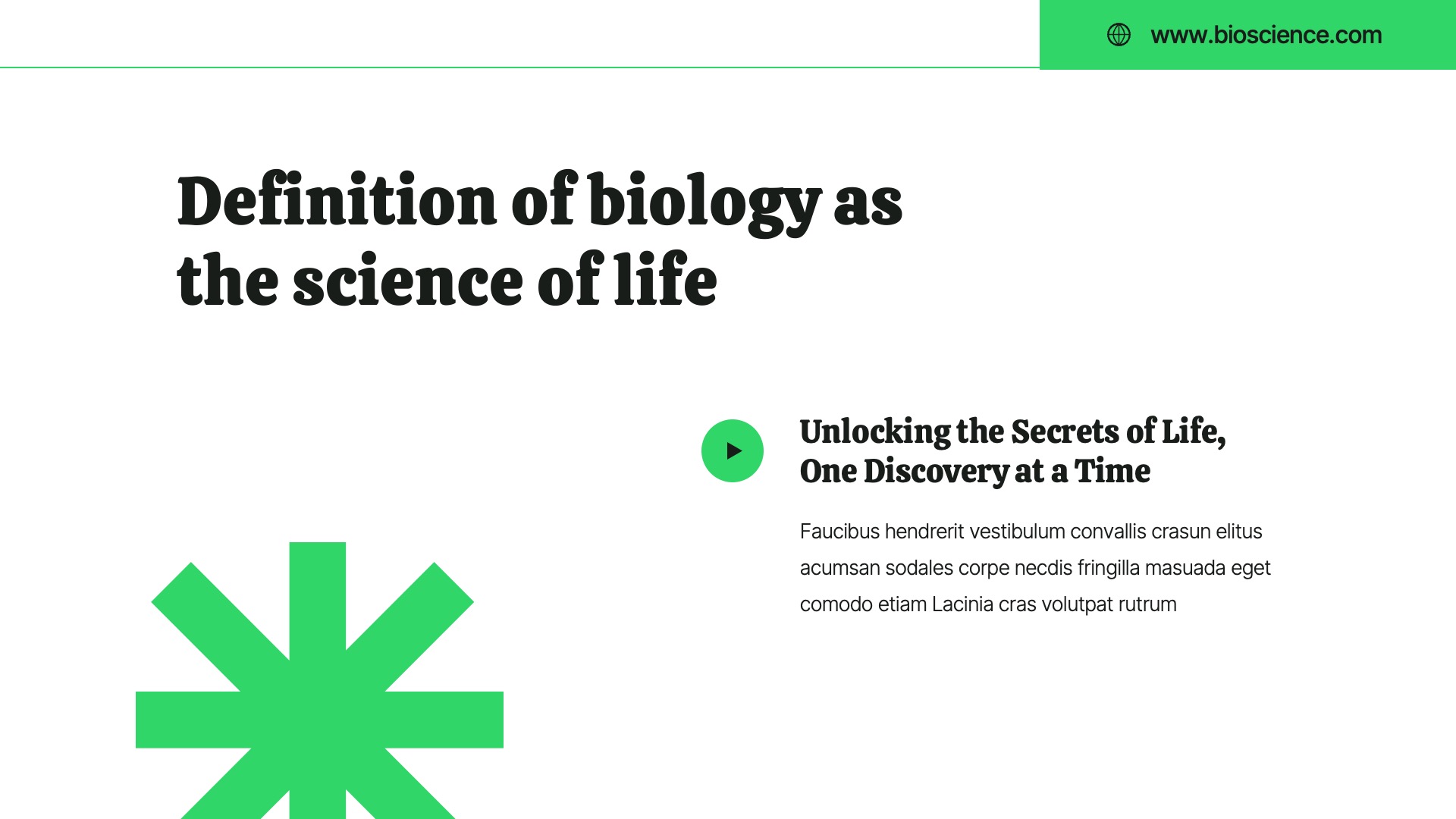 Biology PowerPoint Template, Presentation Templates | GraphicRiver