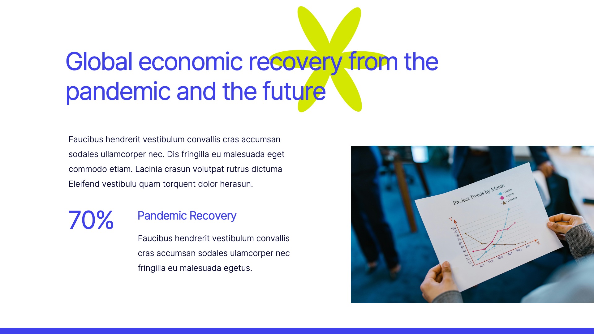 Conference Economic Google Slides Template, Presentation Templates