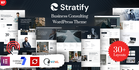 Stratify - Business Consulting WordPress Theme by ThemeMascot | ThemeForest