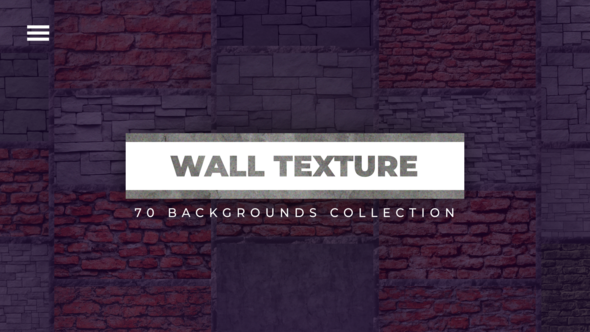 70 Wall Texture, After Effects Project Files | VideoHive