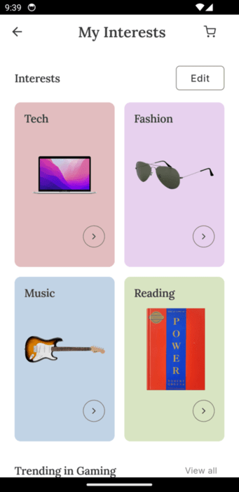 Habitual E-Commerce App UI Kit by Edilson_Matola | CodeCanyon