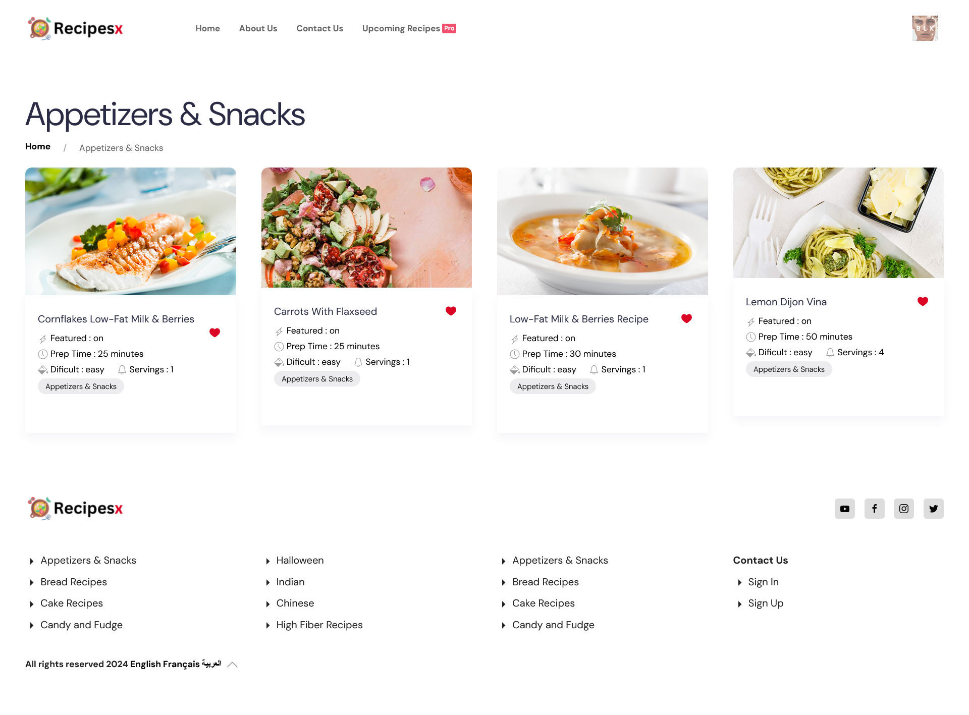 recipex - food and recipe blogs script Template by Gorella | CodeCanyon