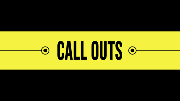 Call Outs Pack, Premiere Pro Templates | VideoHive