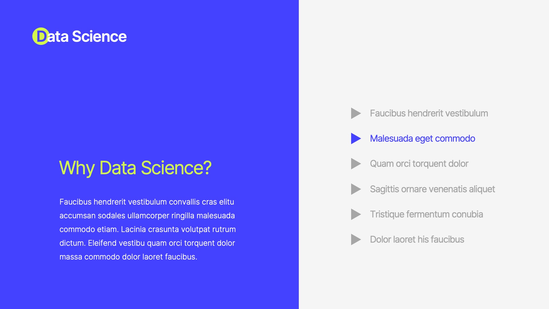 Data Science PowerPoint Template, Presentation Templates | GraphicRiver