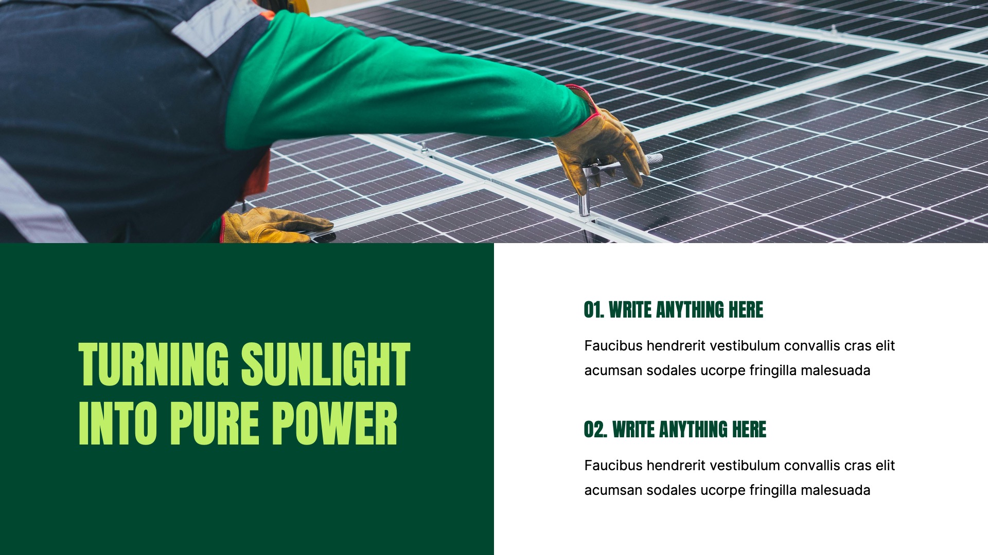 Green Energy PowerPoint Template, Presentation Templates | GraphicRiver