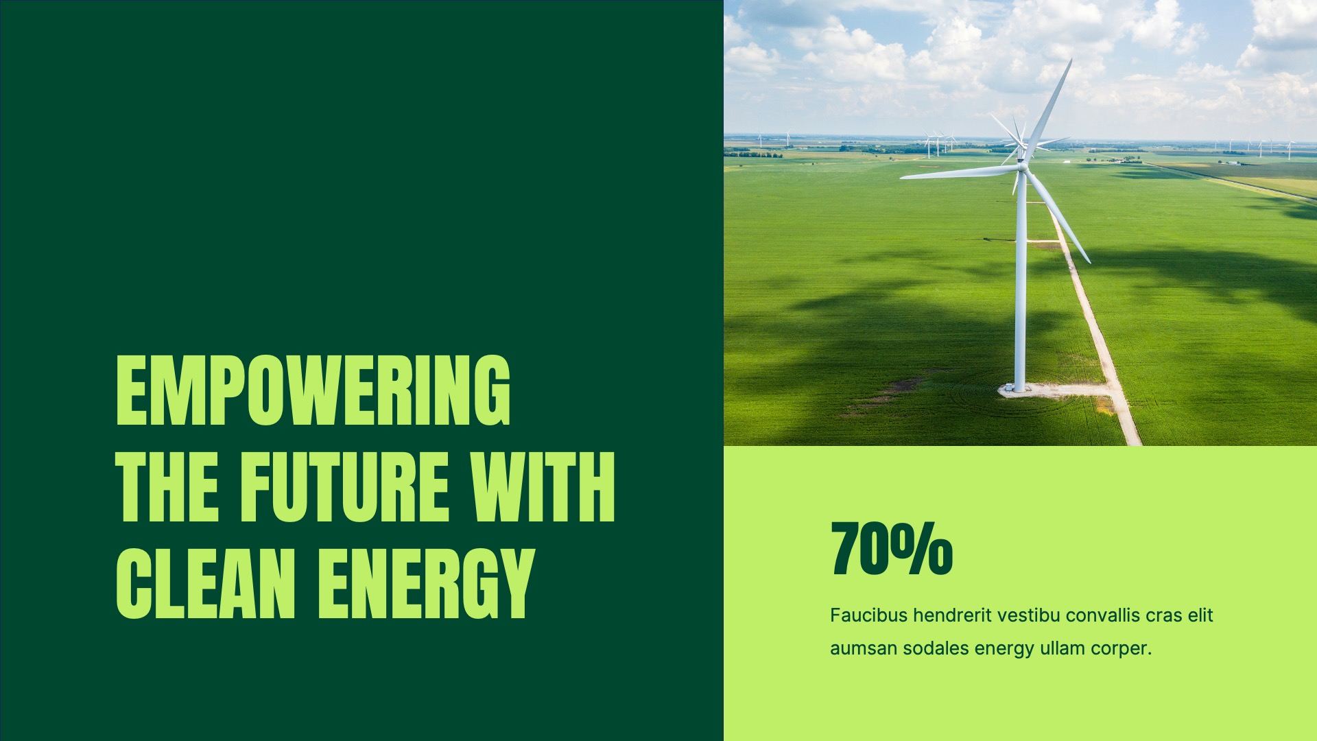 Green Energy PowerPoint Template, Presentation Templates | GraphicRiver