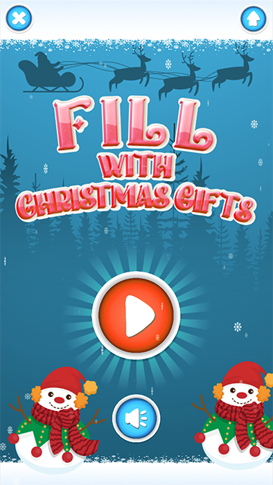 Fill with Christmas Gifts Game (Construct 3 | C3P | HTML5) Christmas Game by CGFX-Studio