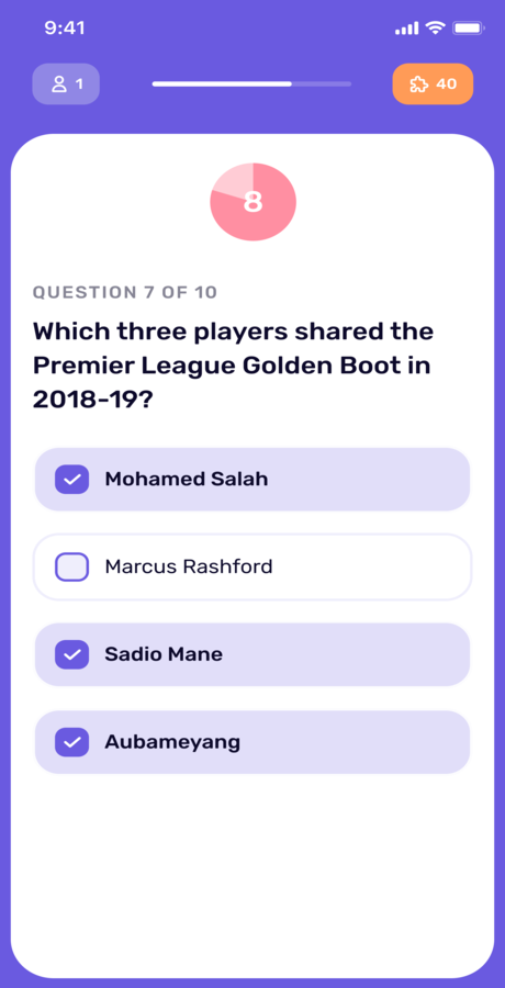 Quiz | ANDROID + IOS + FIGMA (FREE) | UI Kit | Ionic | Online Quiz Game ...