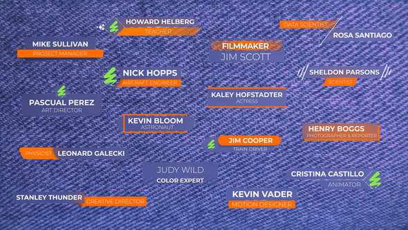 Lower Thirds - Glass Style, After Effects Project Files | VideoHive