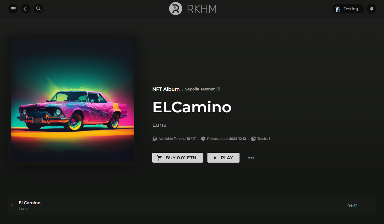 NFT Plugin for RKHM by busyowl | CodeCanyon