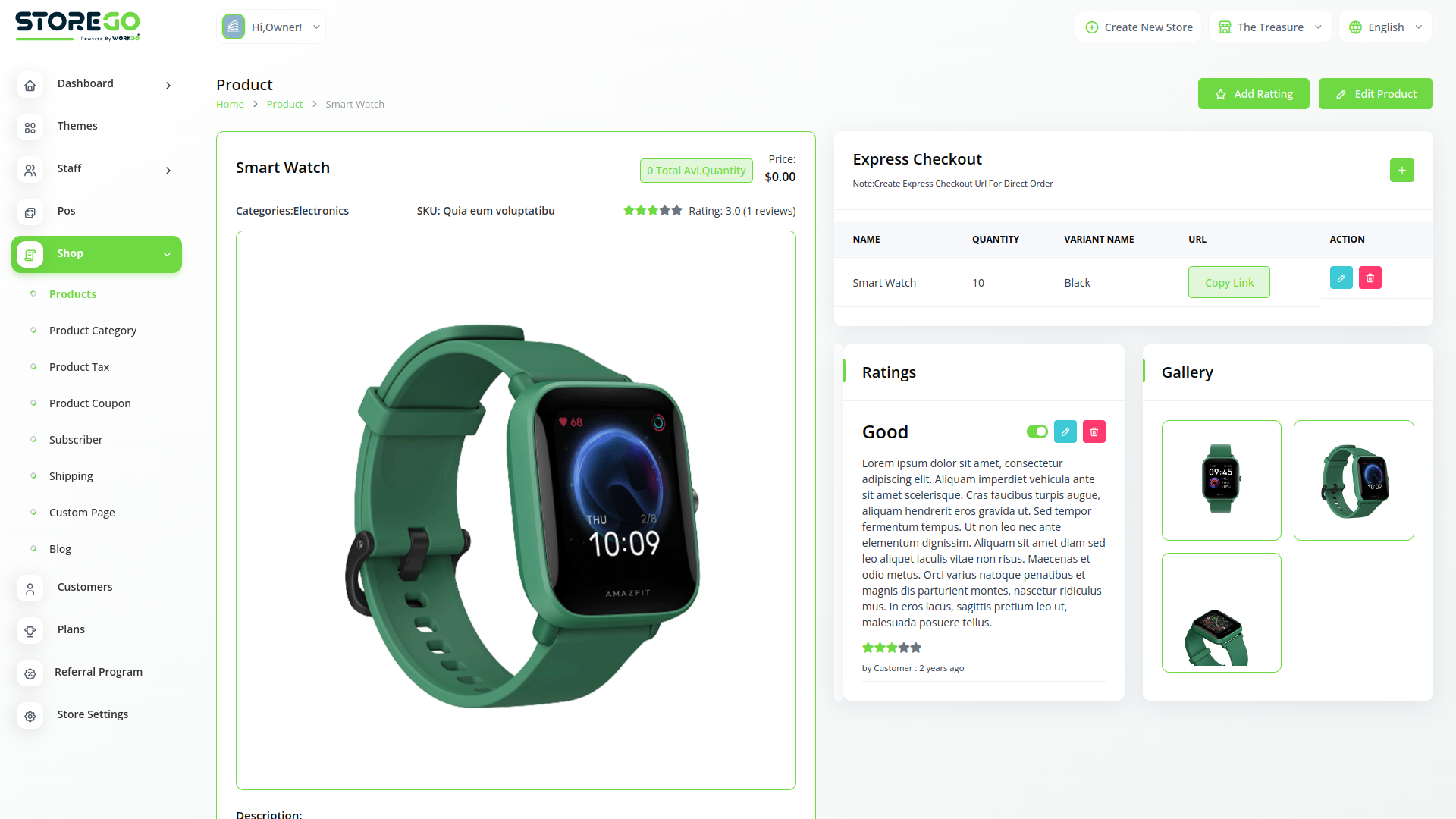 StoreGo SaaS - Online Store Builder by WorkDo | CodeCanyon