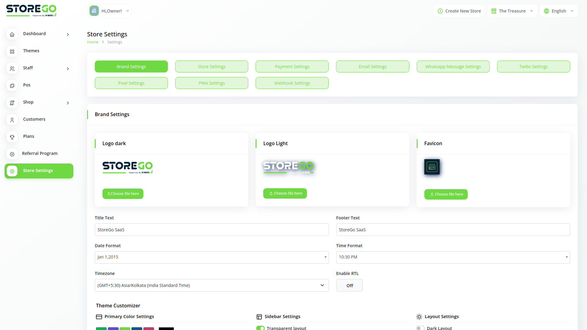 StoreGo SaaS - Online Store Builder by WorkDo | CodeCanyon