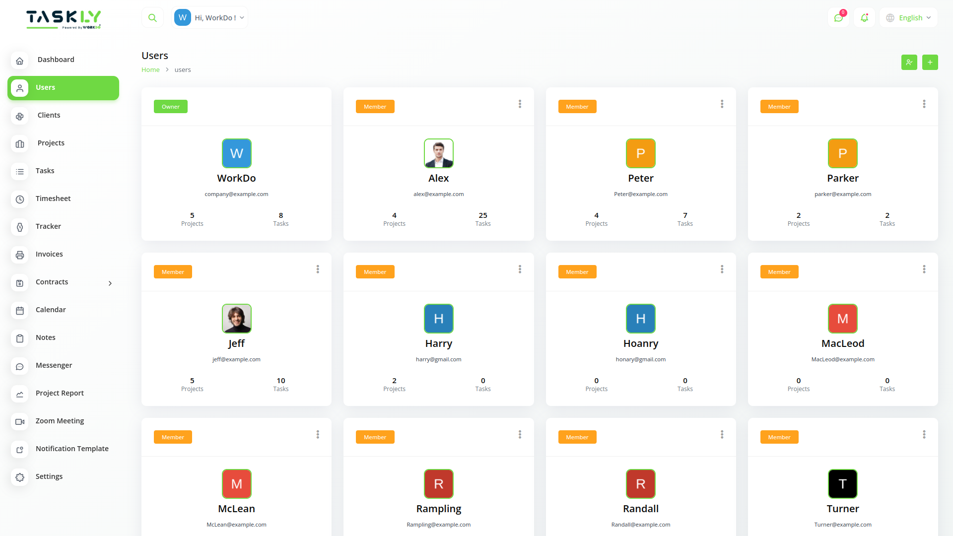 TASKLY – Project Management Tool by WorkDo | CodeCanyon