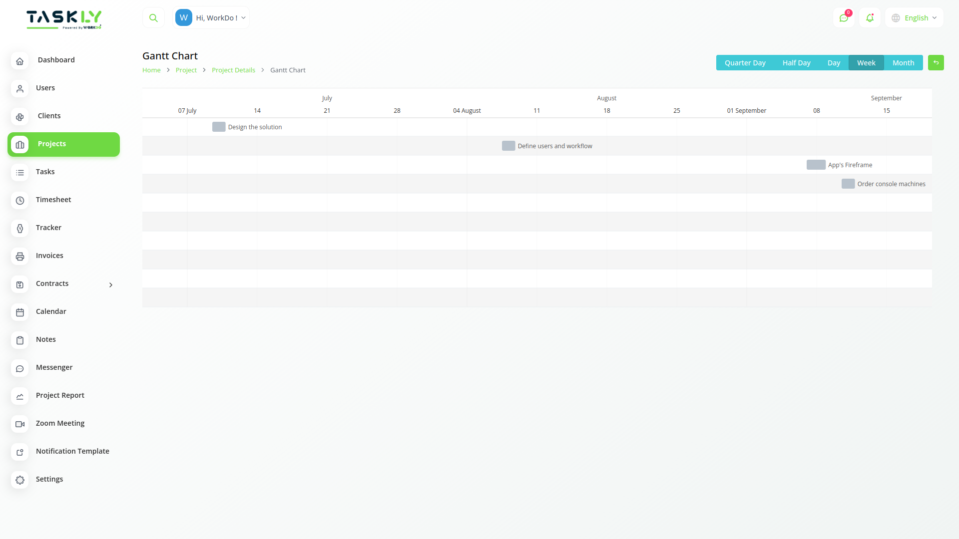 TASKLY – Project Management Tool by WorkDo | CodeCanyon
