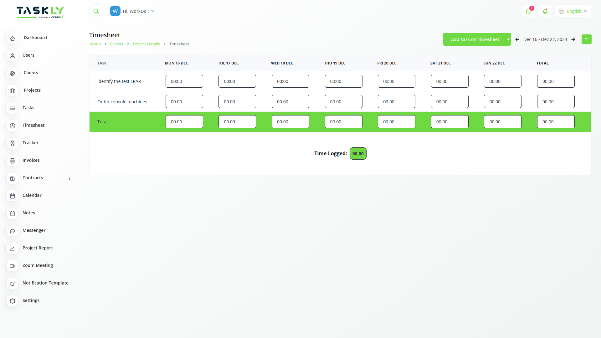 TASKLY – Project Management Tool by WorkDo | CodeCanyon