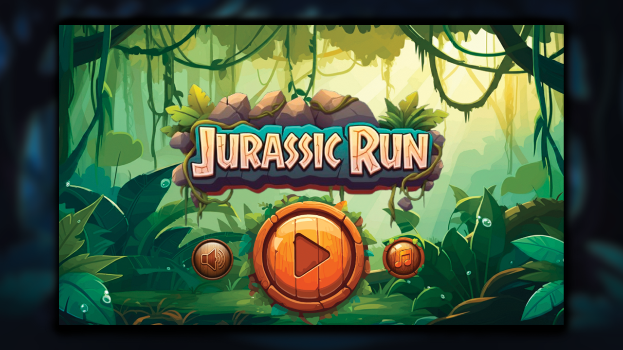 Jurassic Run Construct 3 Game Html5 Admob C3p By Freegameassets2dcom
