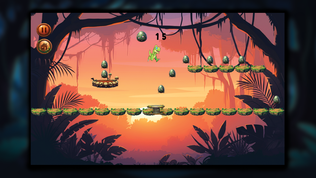 Jurassic Run Construct 3 Game Html5 Admob C3p By Freegameassets2dcom