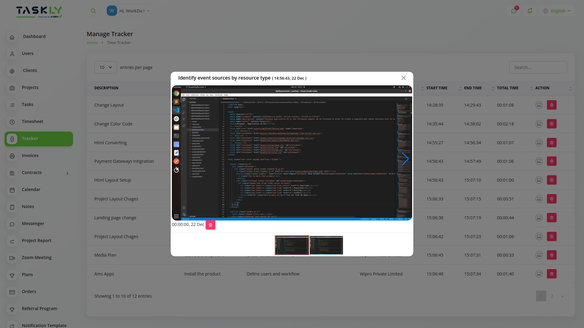 TASKLY SaaS – Project Management Tool by WorkDo | CodeCanyon