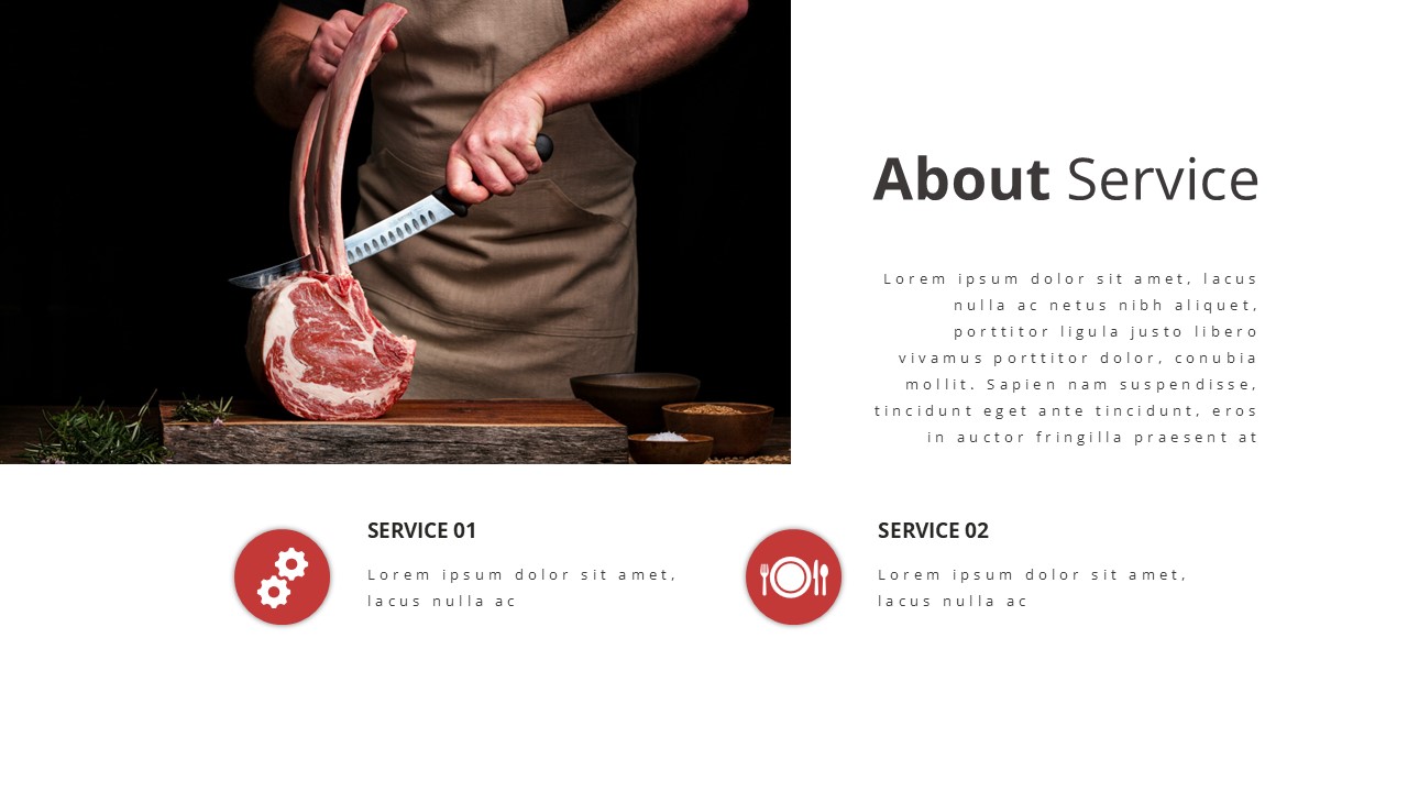 Steak Food Powerpoint, Presentation Templates | GraphicRiver