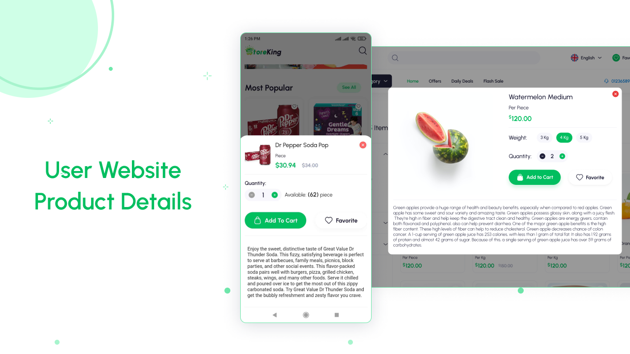 StoreKing - eCommerce (Grocery, Pharmacy, Supershop) App with Laravel ...