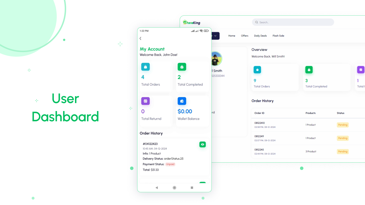 StoreKing - eCommerce (Grocery, Pharmacy, Supershop) App with Laravel ...