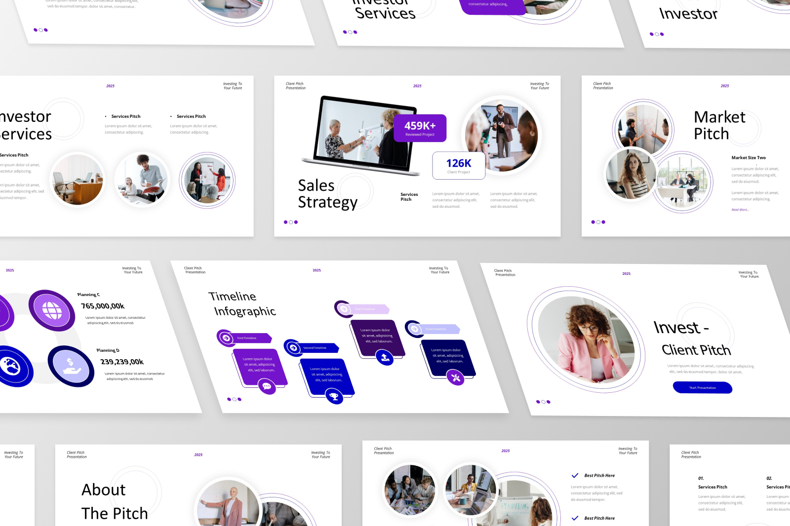 Invest Pitch - Client Pitch Keynote Template, Presentation Templates