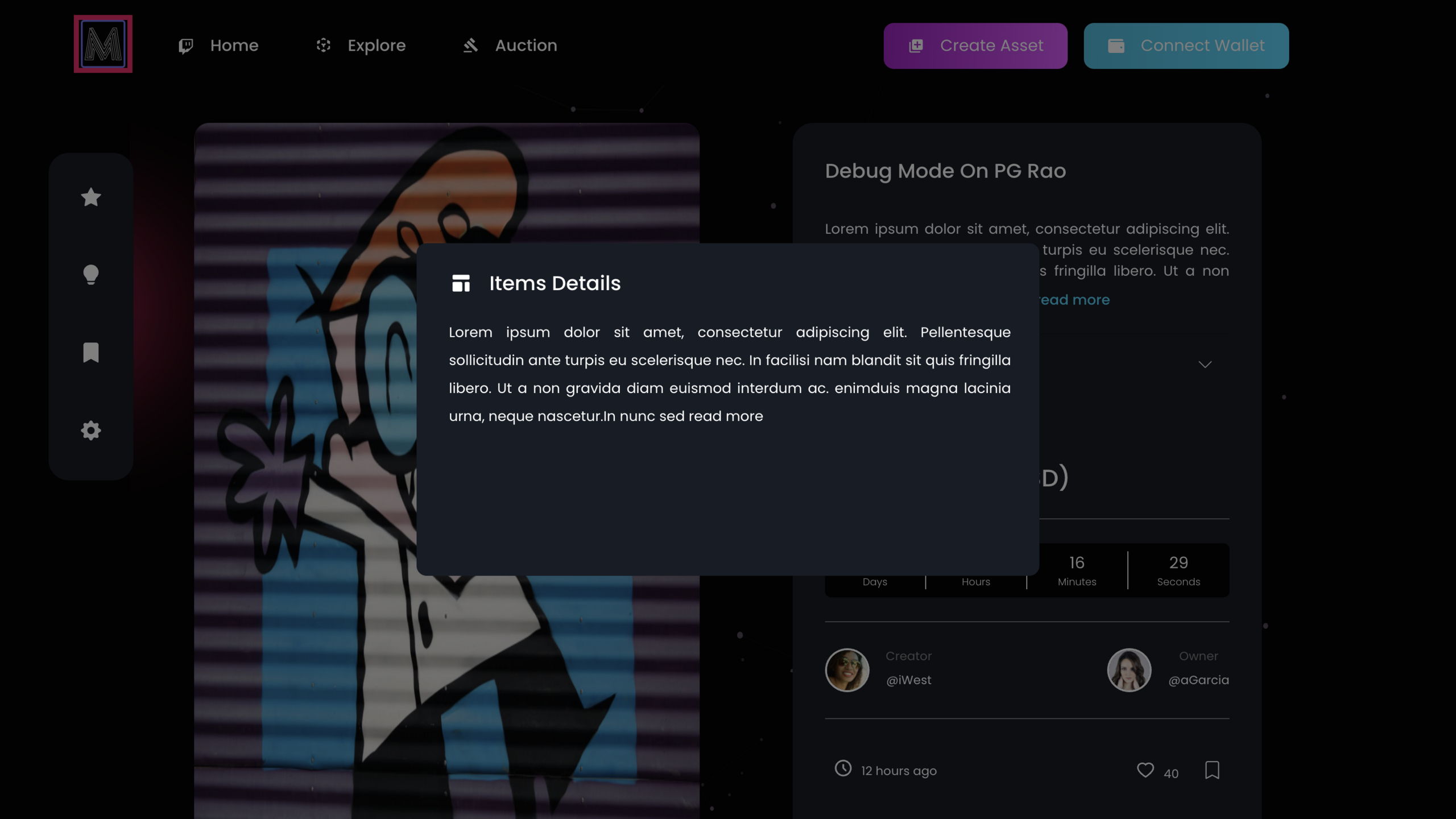 Minto - ReactJs NFT Marketplace UI kit by thriftysoft | CodeCanyon