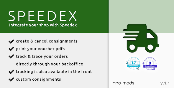 Speedex for Prestashop by Inno-mods | CodeCanyon