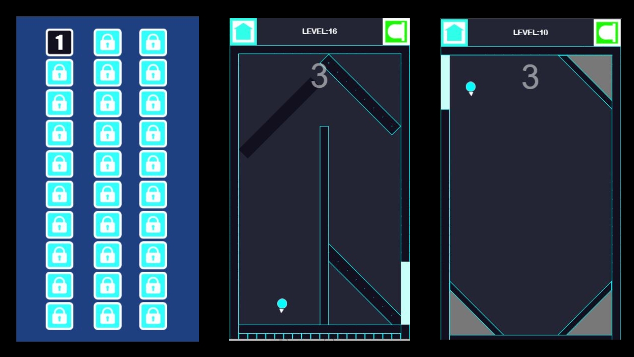 2D Ball Wall Bounce Maze Game: Addictive Fun Puzzle Challenge For Skillful Players Construct 3 ...