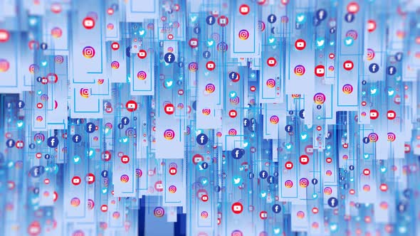 4K Social Media Background, Motion Graphics | VideoHive