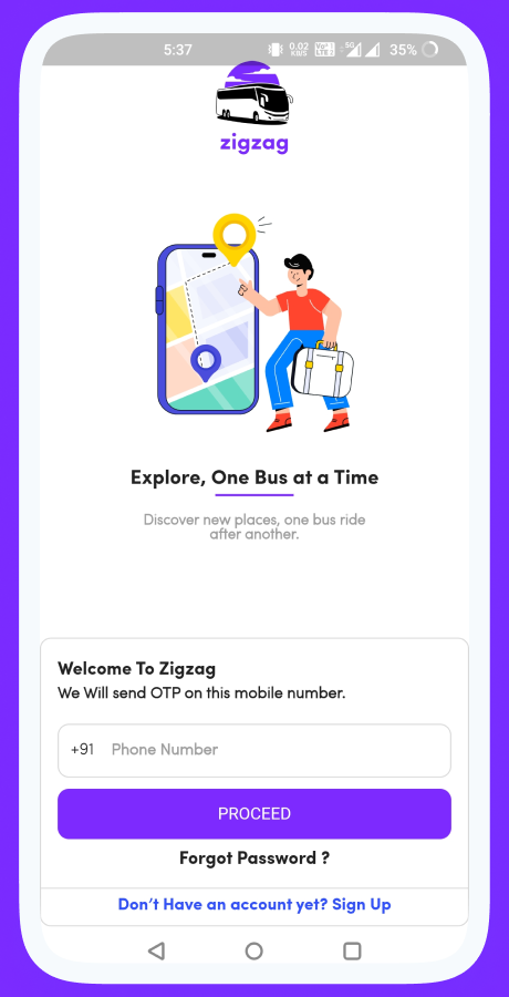 ProZigzagBus : Online Multi Vendor Bus Ticket Booking App & Reservation System Flutter Solution ...