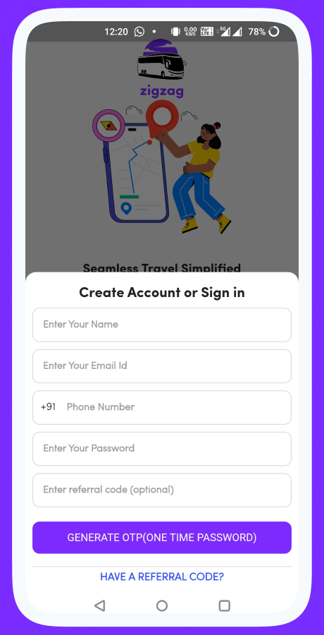 ProZigzagBus : Online Multi Vendor Bus Ticket Booking App & Reservation System Flutter Solution ...