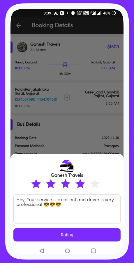 ProZigzagBus : Online Multi Vendor Bus Ticket Booking App & Reservation System Flutter Solution ...