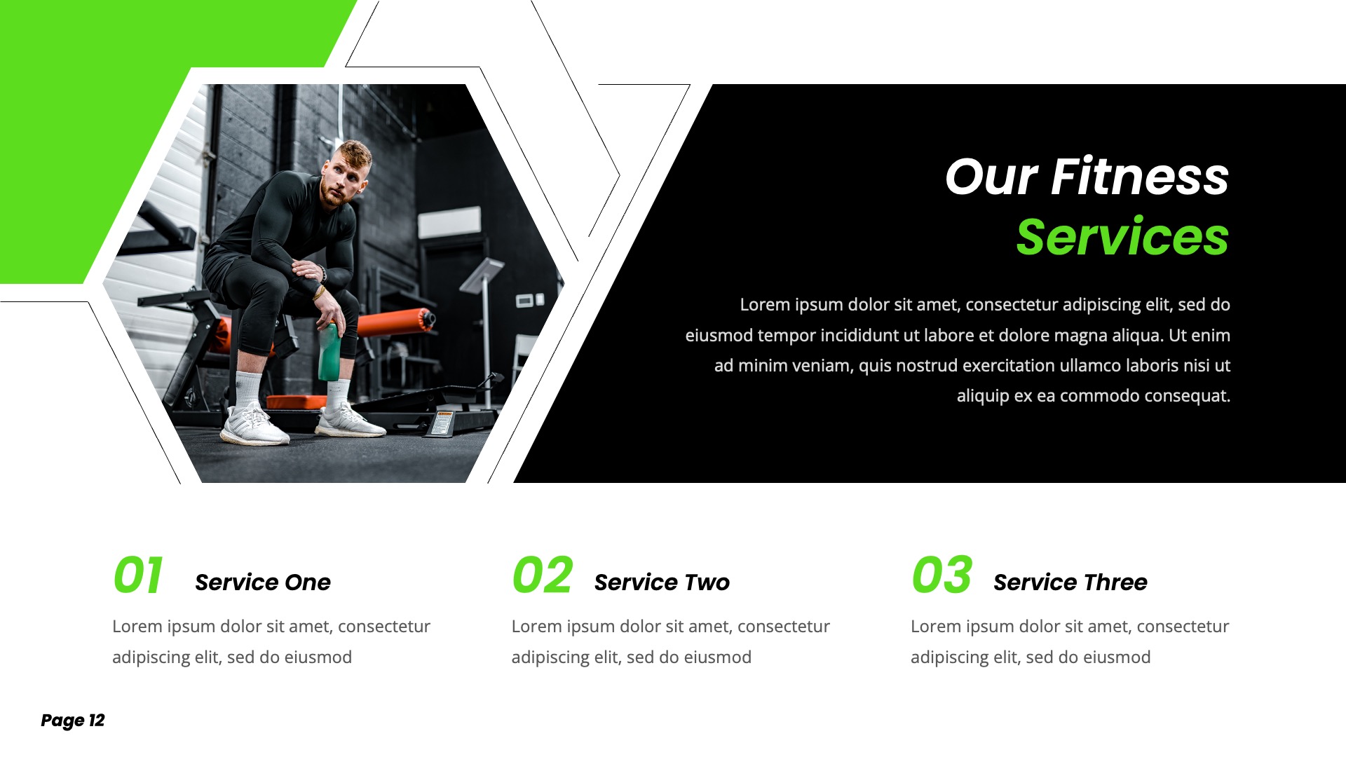 Gymstone - Gym PowerPoint Template, Presentation Templates | GraphicRiver