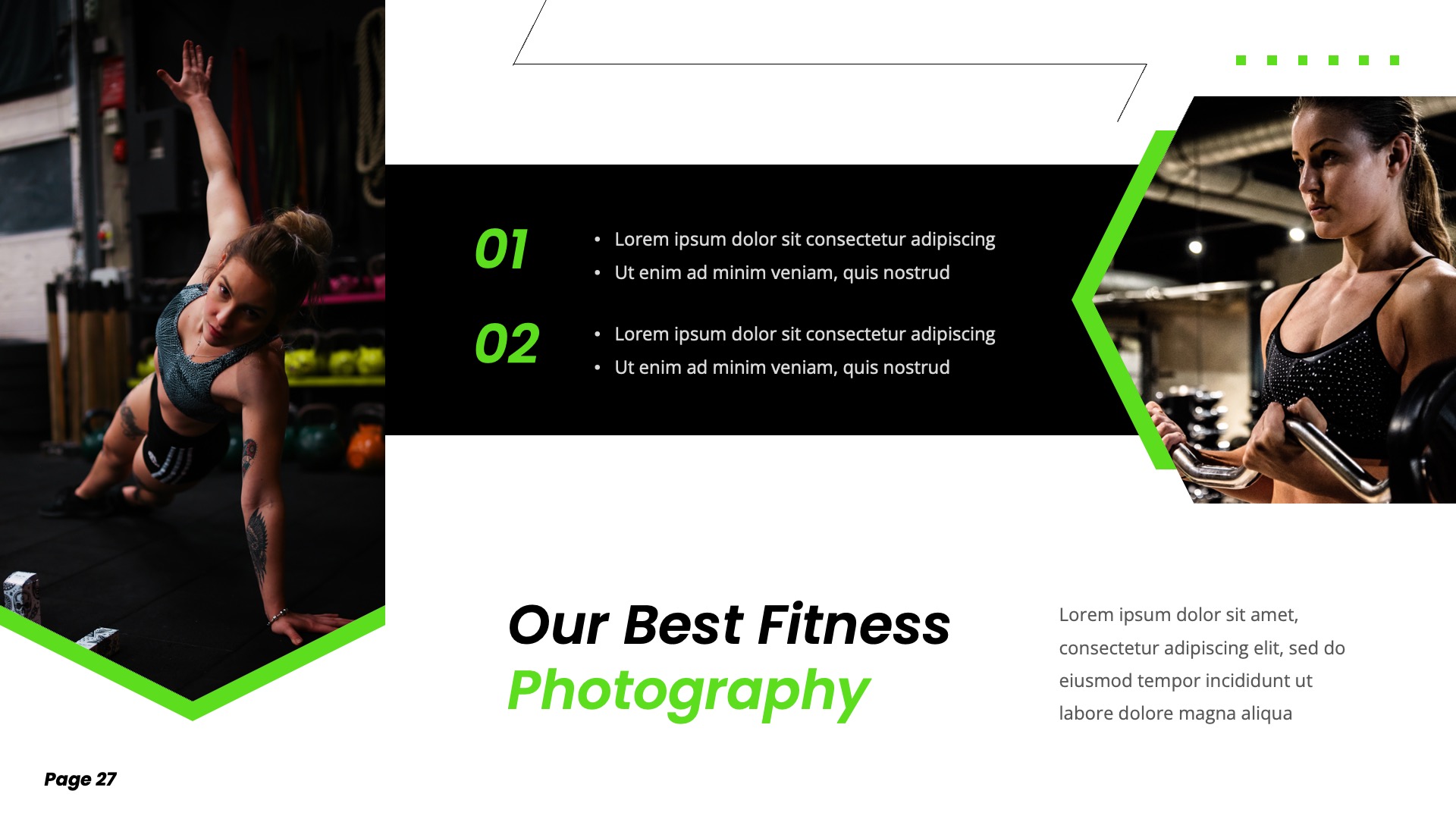 Gymstone - Gym PowerPoint Template, Presentation Templates | GraphicRiver