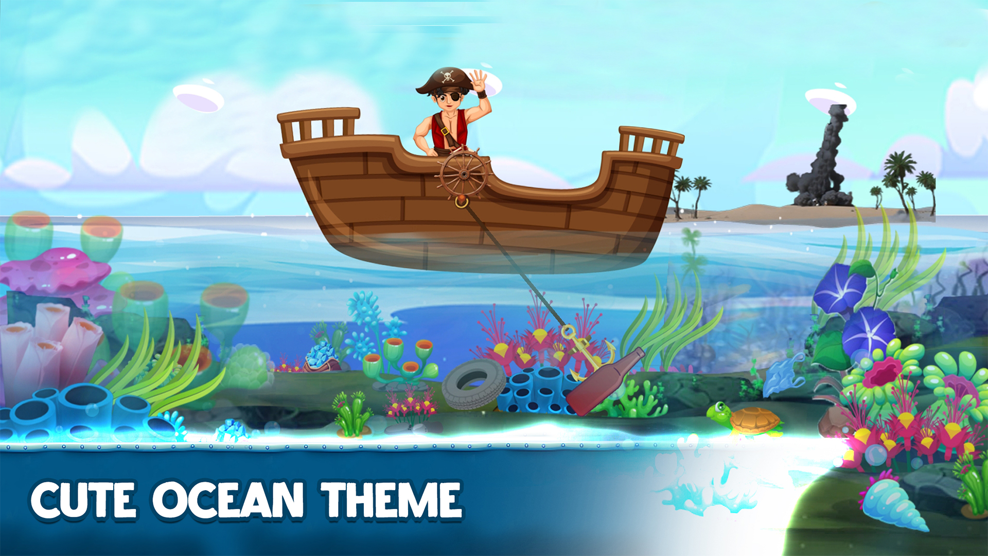 Ocean Cleaning Adventure - HTML5 Construct3 Game by Game-Sparks-Studio