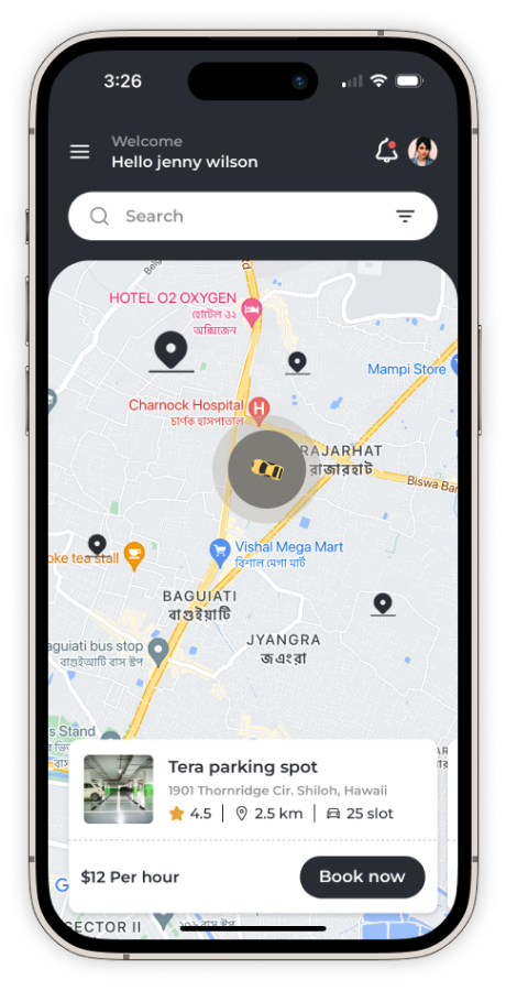 Parking Spot Booking App | Car Parking App | React Native | ParkHub ...